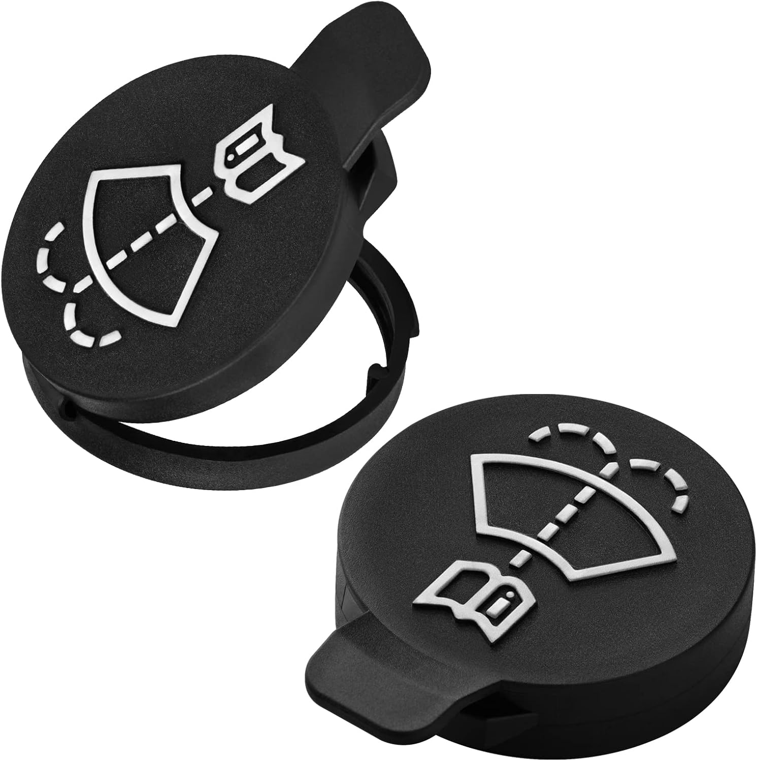 Amazon.com: HelloAuto Windshield Washer Fluid Cap, Wiper Reservoir Cap ...