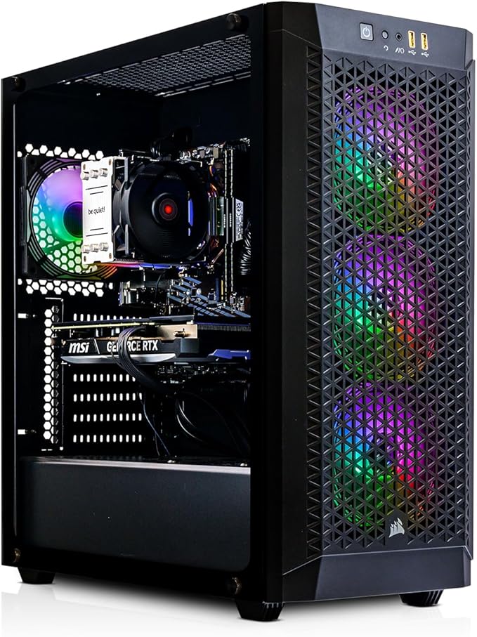 ADMI Gaming PC • AMD Ryzen 7 5700X • NVIDIA GeForce RTX 4070 12GB DDR6 ...