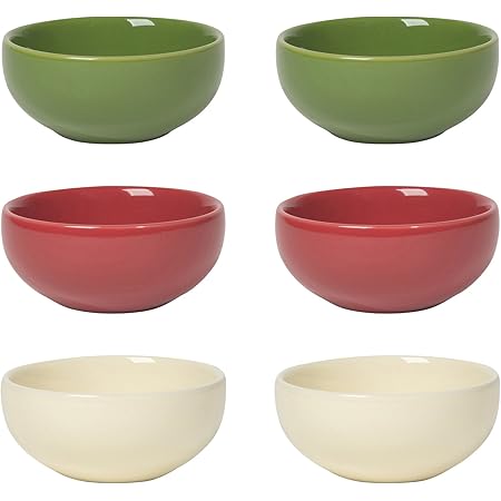 Amazon.com: Now Designs Terracotta Pinch Bowls, Set of 6 : Home & Kitchen