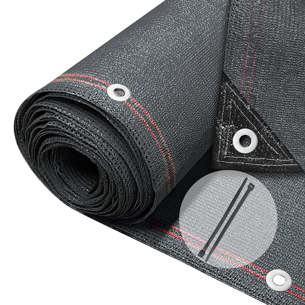 VOUNOT Privacy Netting 1×20m Garden Screening 230 g/m² HDPE Shading Net ...