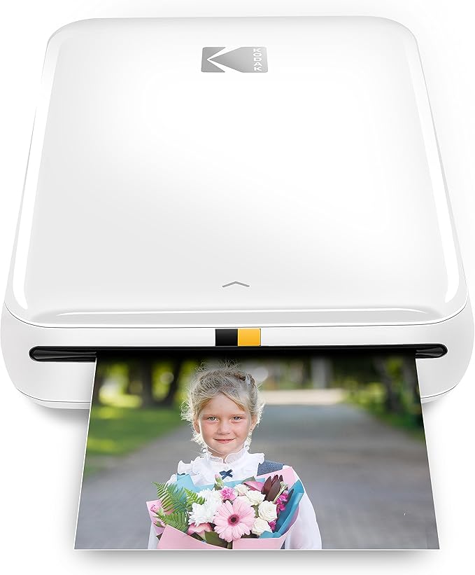 Amazon.com: KODAK Step Wireless Mobile Photo Mini Color Printer (White ...