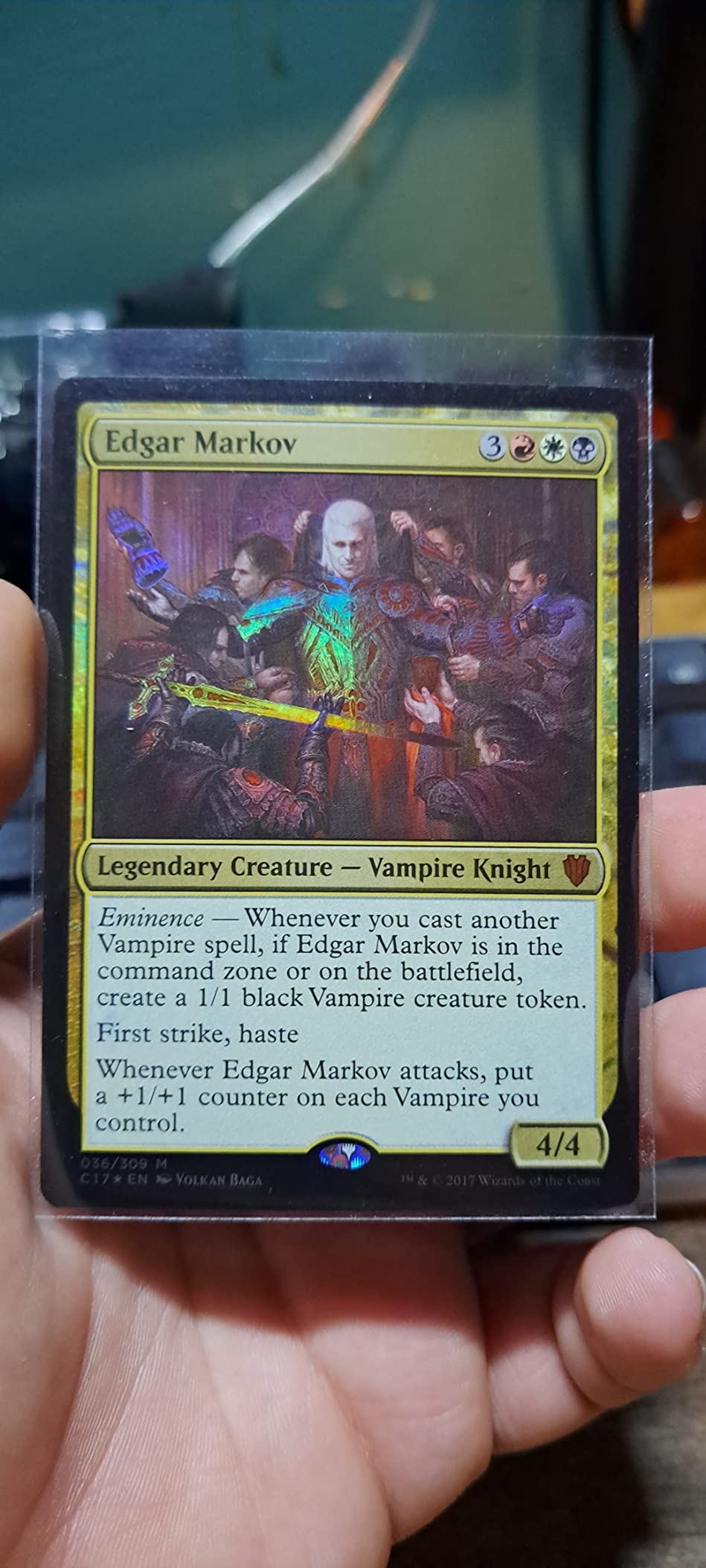 Amazon.com: MTG: Edgar Markov Commander 2017 : Toys & Games