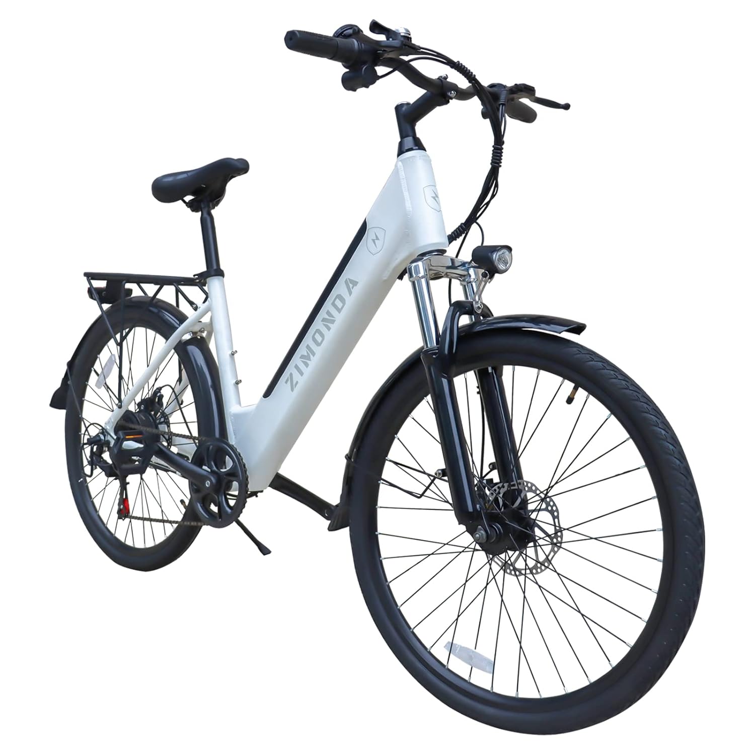 ZIMONDA Electric Bike for Adults 500W/350W BAFANG Motor Ebike Removable ...