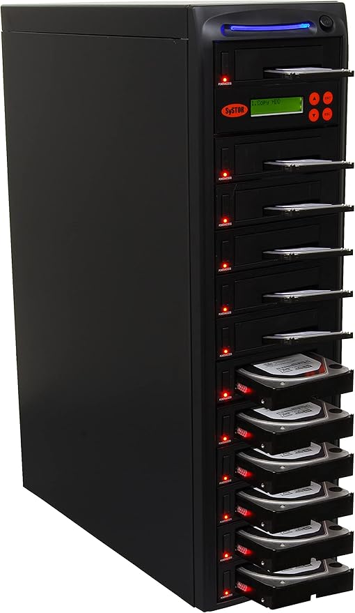 Amazon.com: Systor 1:11 HDD/SSD Hard Drive Duplicator - 5.4GB/Min ...