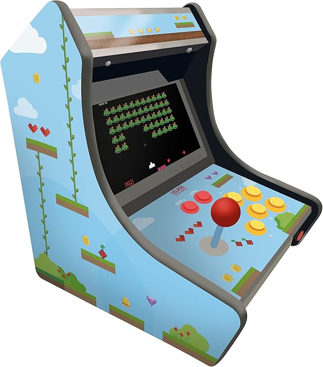 Amazon.com: Vilros Tabletop Retro Arcade Cabinet with 10" HD Display ...