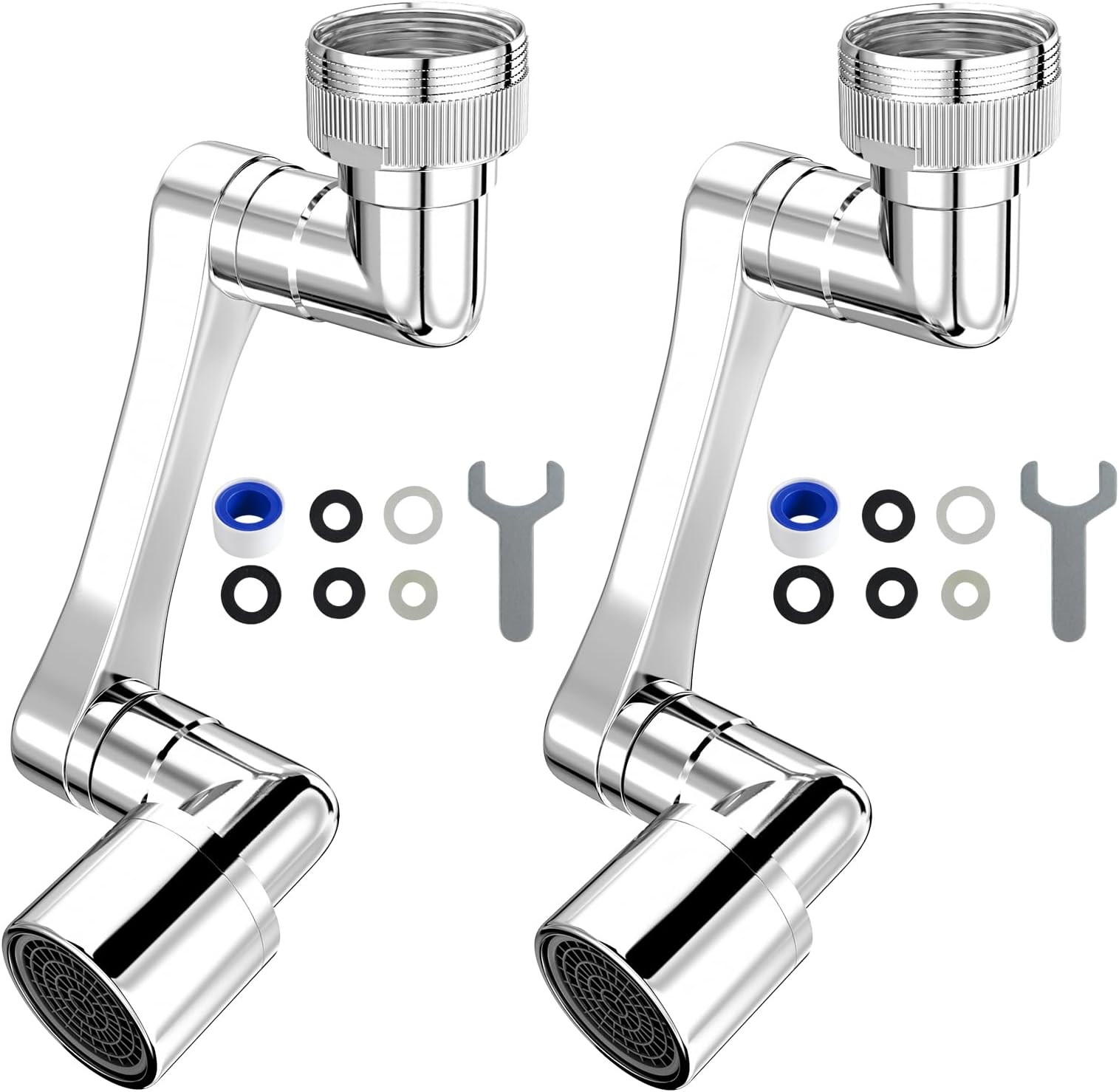 1080°Free Rotating Faucet Extender(, Universal Swivel Robotic Arm ...