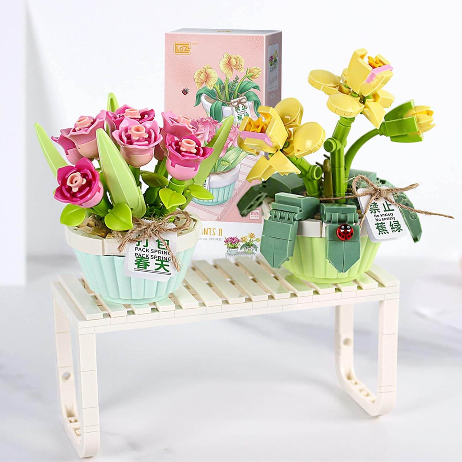 MEIEST Mini Building Blocks Bonsai Plant Model Set - Nepal | Ubuy