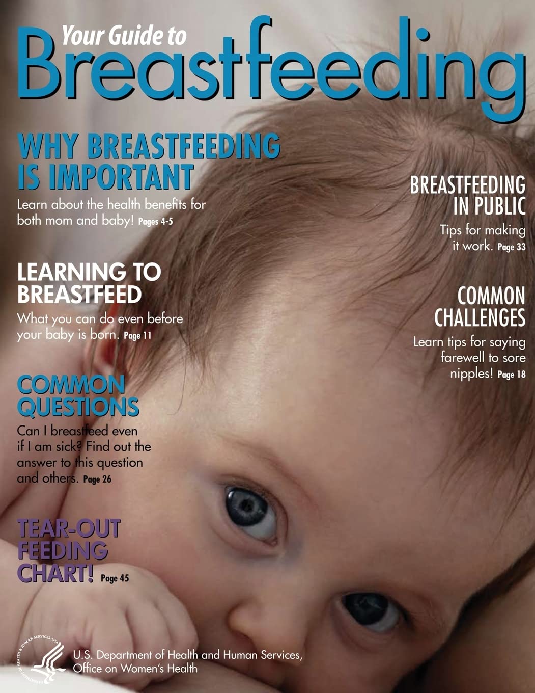Your Guide to Breastfeeding: Human Service, U.S. Department of Health ...