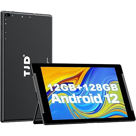 TJD 10.1 inch Tablet, Android Tablets with Stand, 6GB RAM 128GB ROM ...