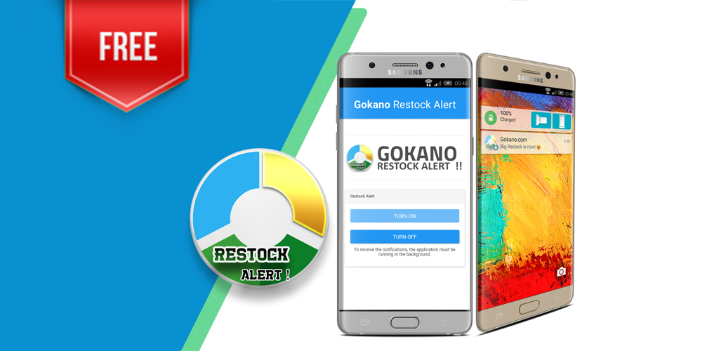Gokano Restock alert - App on the Amazon Appstore