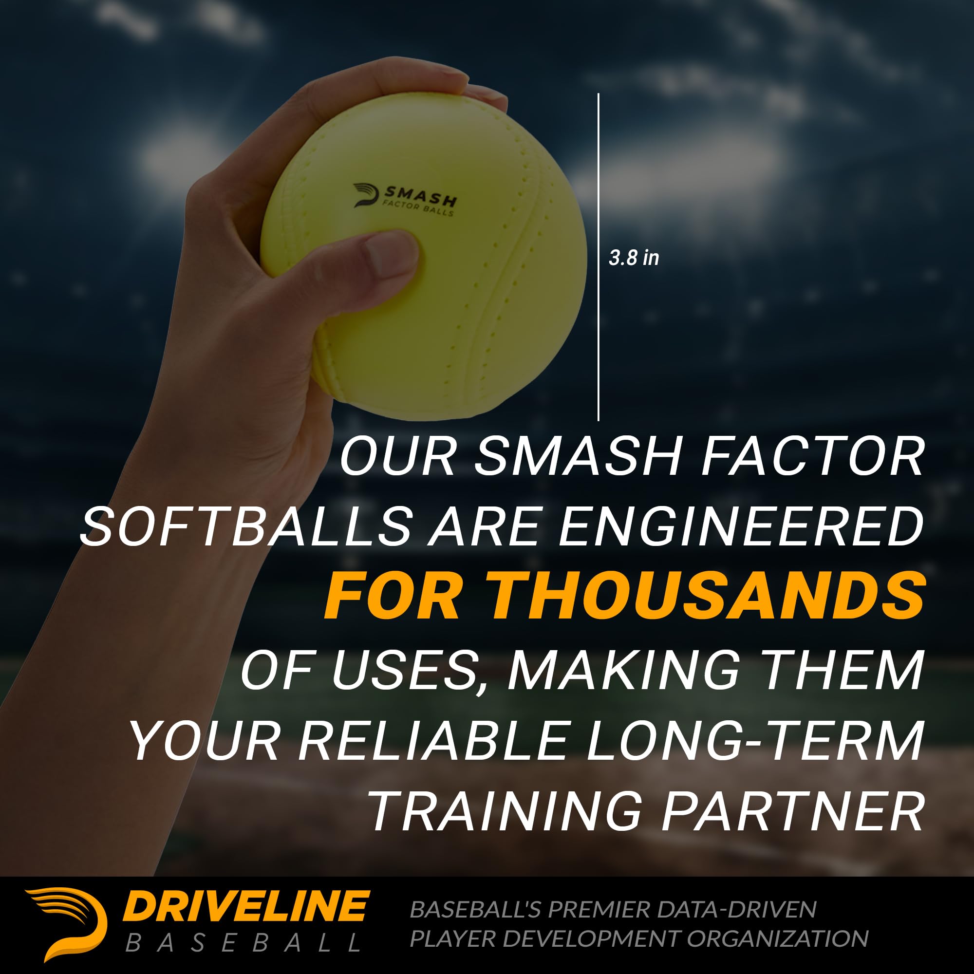 Snapklik.com : Driveline Baseball Smash Factor Softballs