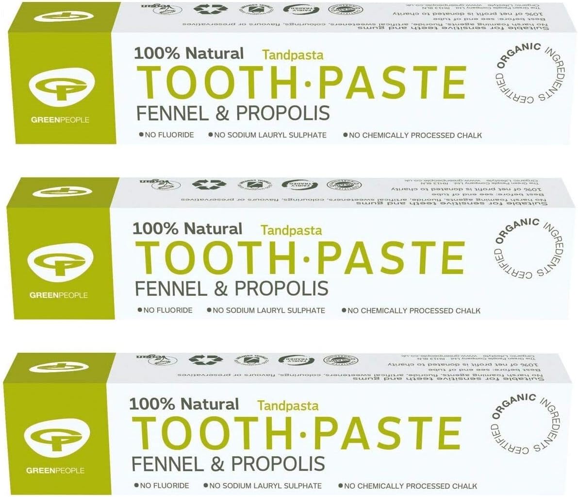Organic Fennel Toothpaste NV - 50ml : Amazon.es: Salud y cuidado personal