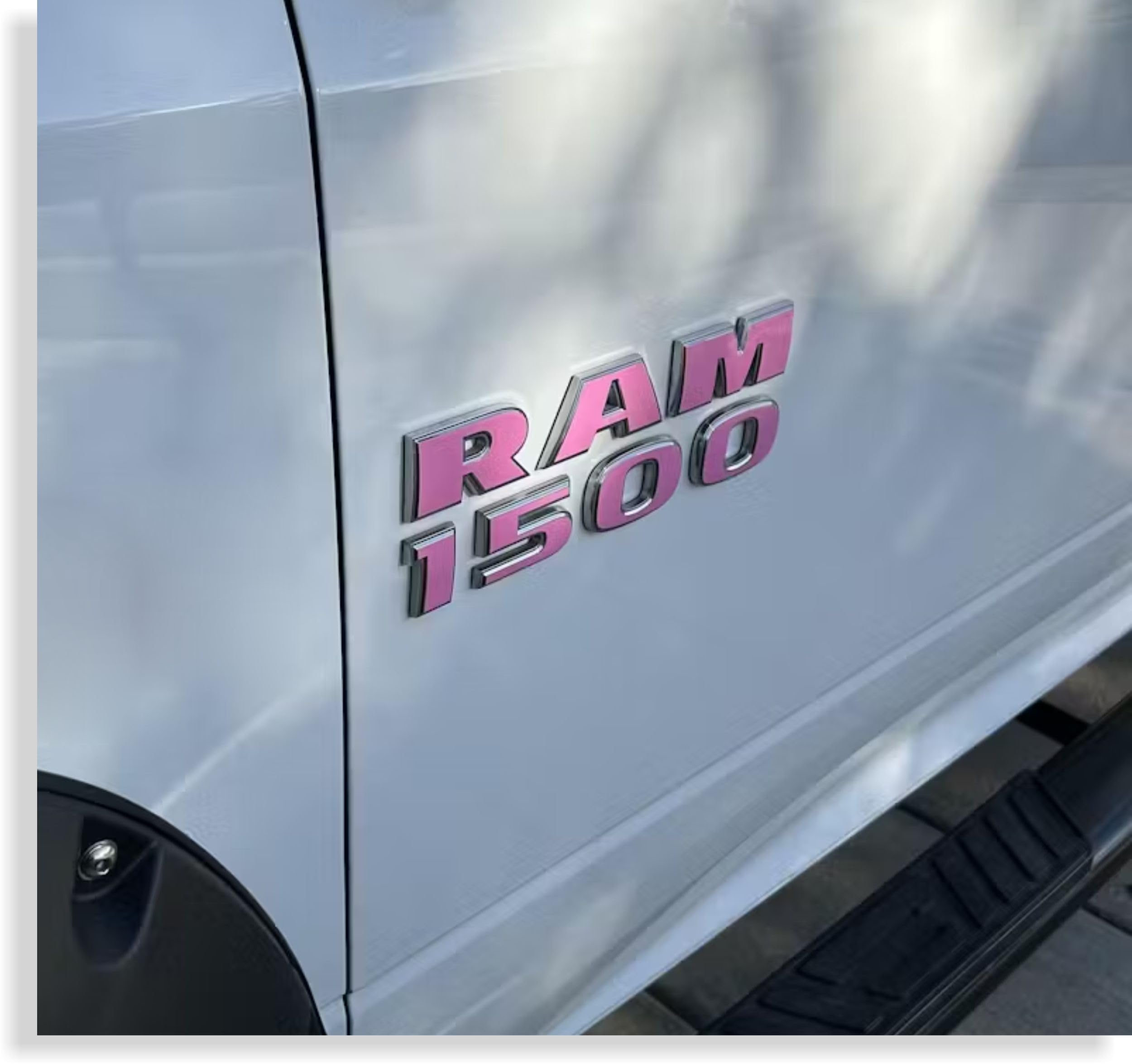 Amazon.com - Reflective Concepts RAM 1500" Door Emblem Overlay Decals ...