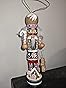 Gingerbread Man Nutcracker Ornament 5 inch Wooden Christmas Decoration ...