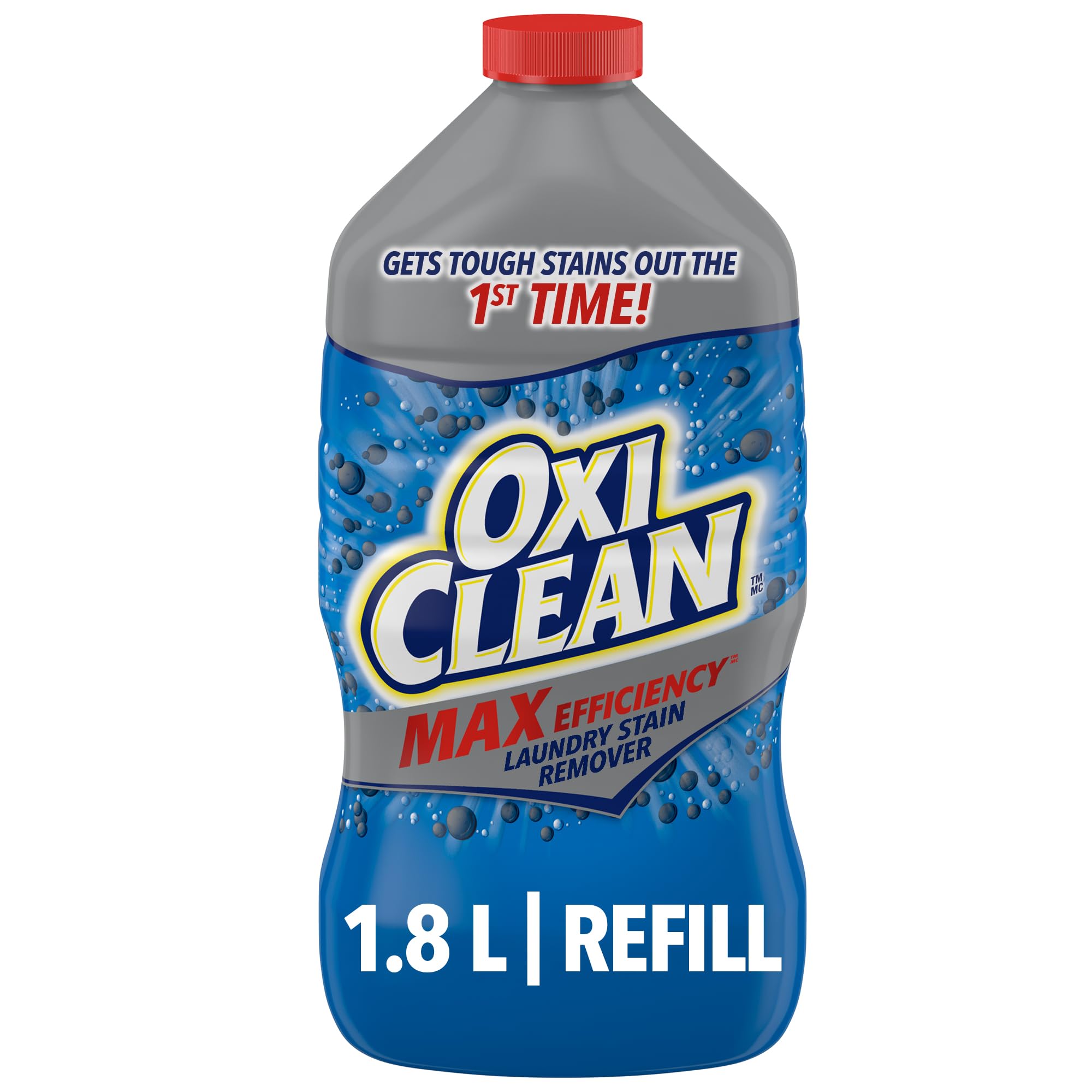 OxiClean Max Efficiency Laundry Stain Remover Spray Refill, Effective ...