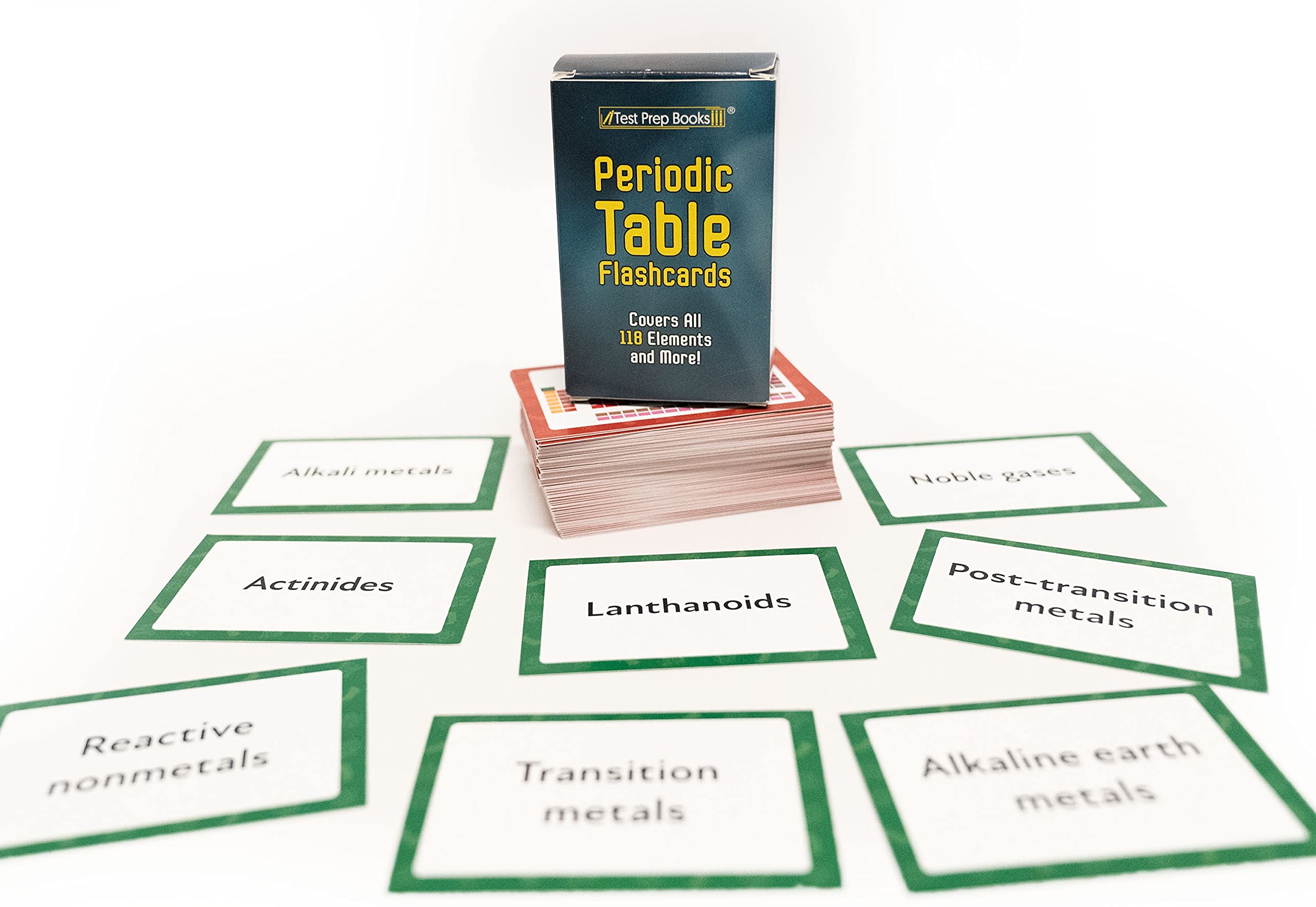 Snapklik.com : Periodic Table Flashcards: Periodic Table Of Elements ...