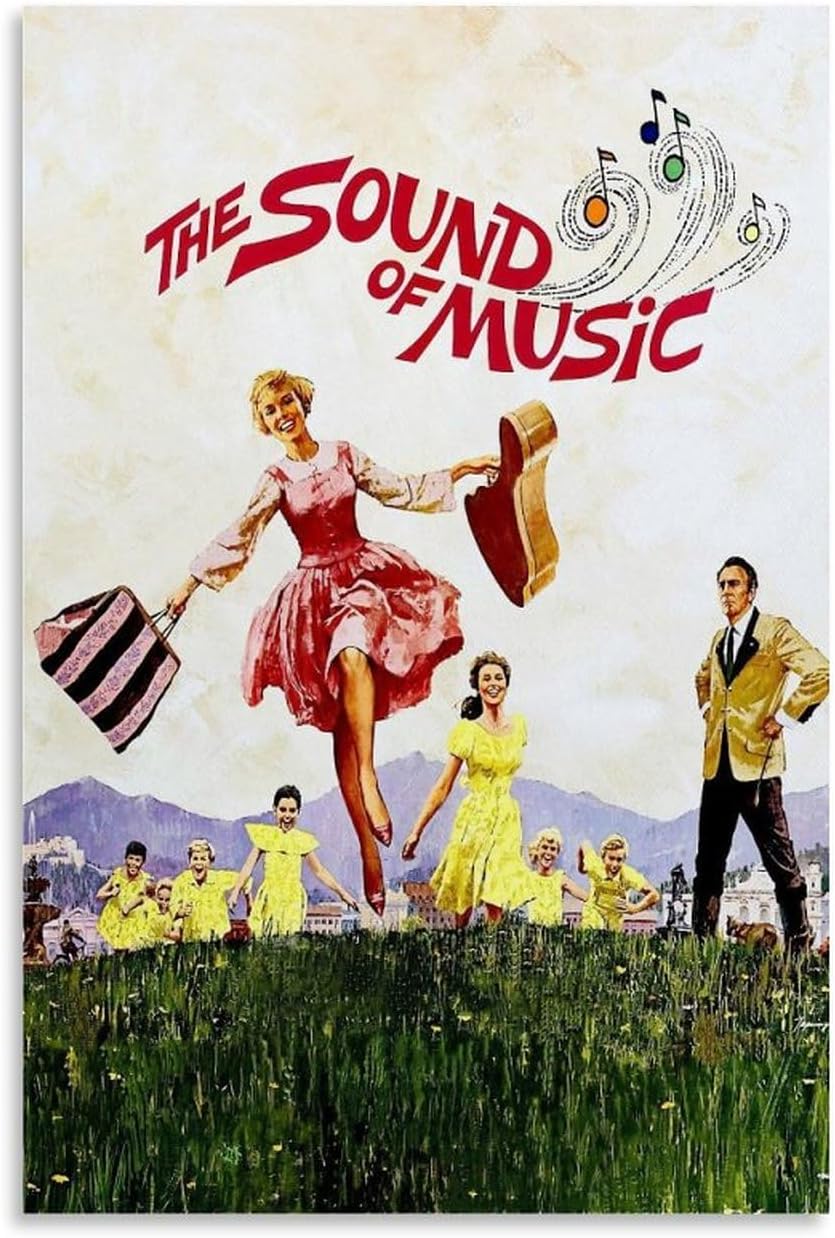 Amazon.com: The Sound Of Music Vintage Musical Movie Poster Poster 90s ...