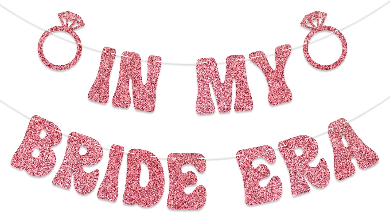 Amazon.com: Yochamc In My Bride Era Banner - Bridal Shower Decorations ...