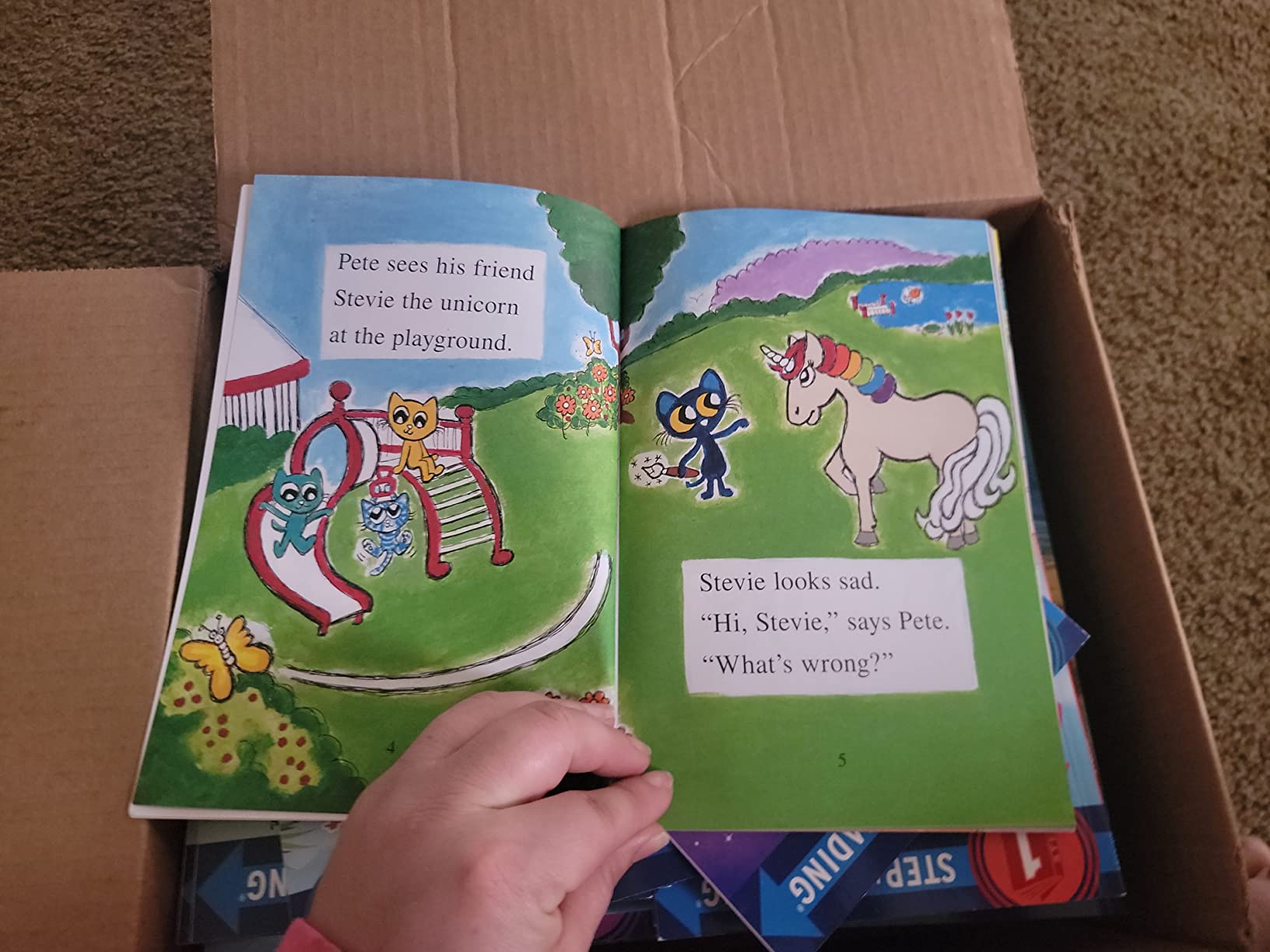 Amazon.com: Pete the Kitty and the Unicorn's Missing Colors (My First I ...