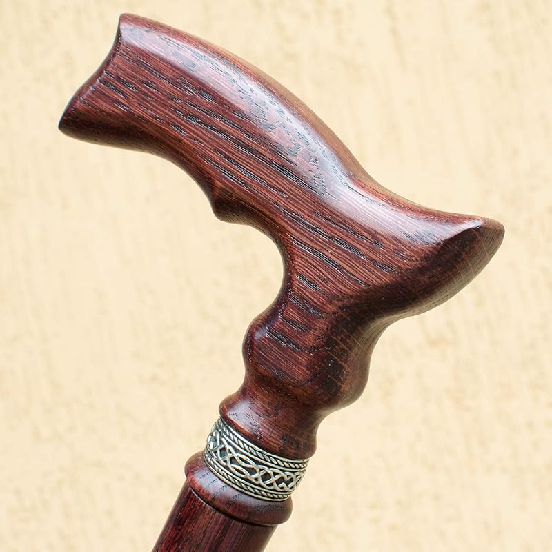 Amazon.com: Classic Walking Cane - Custom Length Stylish Wooden Canes ...