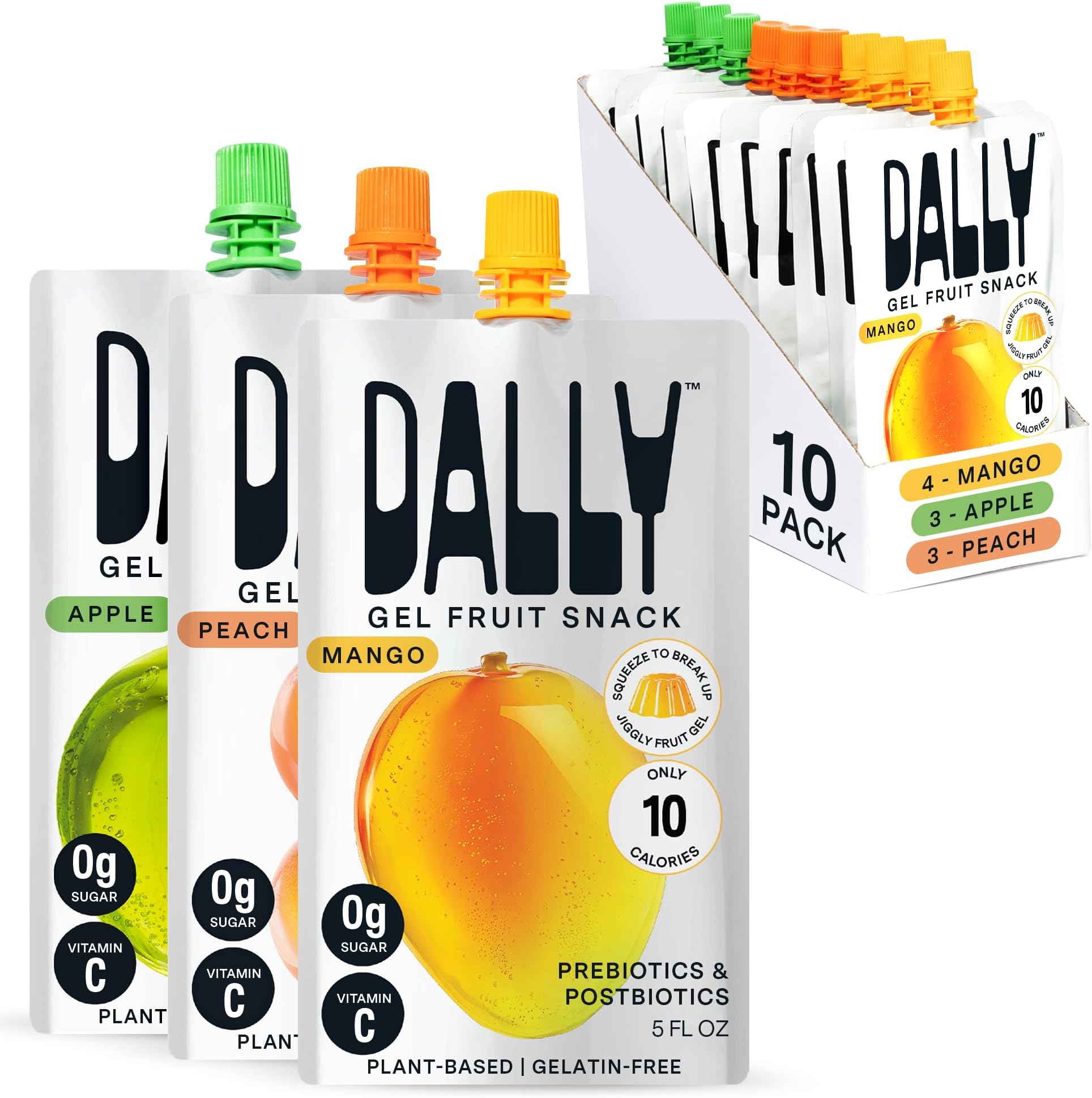 Amazon.com: Dally Drinkable Konjac Jelly Variety Pack - (10 Pack) Jelly ...
