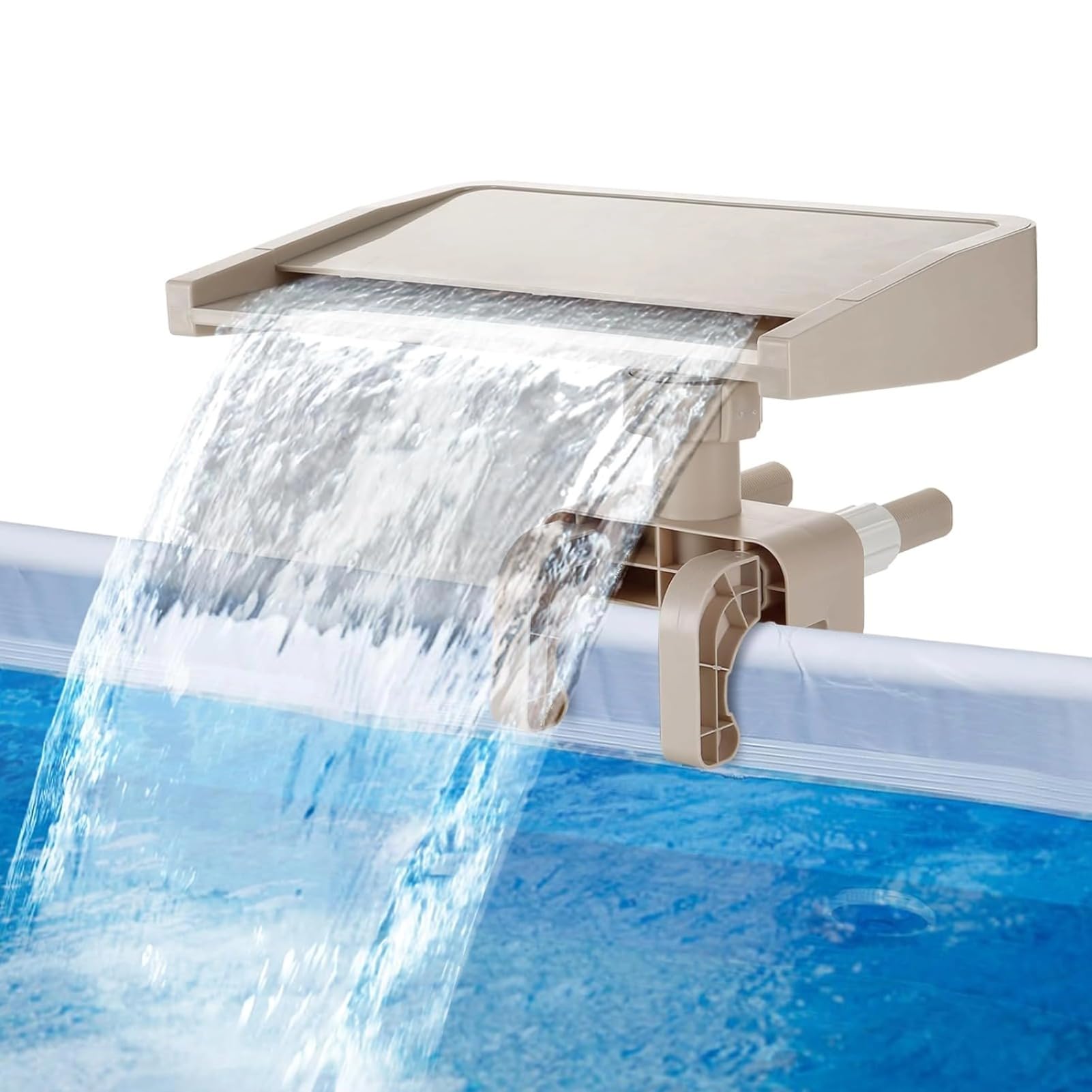 Removable Pool Fountains And Waterfalls 11 Inground Pool Remodel Ideas