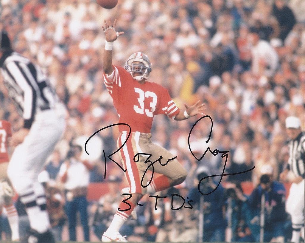 Autographed Roger Craig (NFL) Photo - 8x10 - Autographed NFL Photos at ...