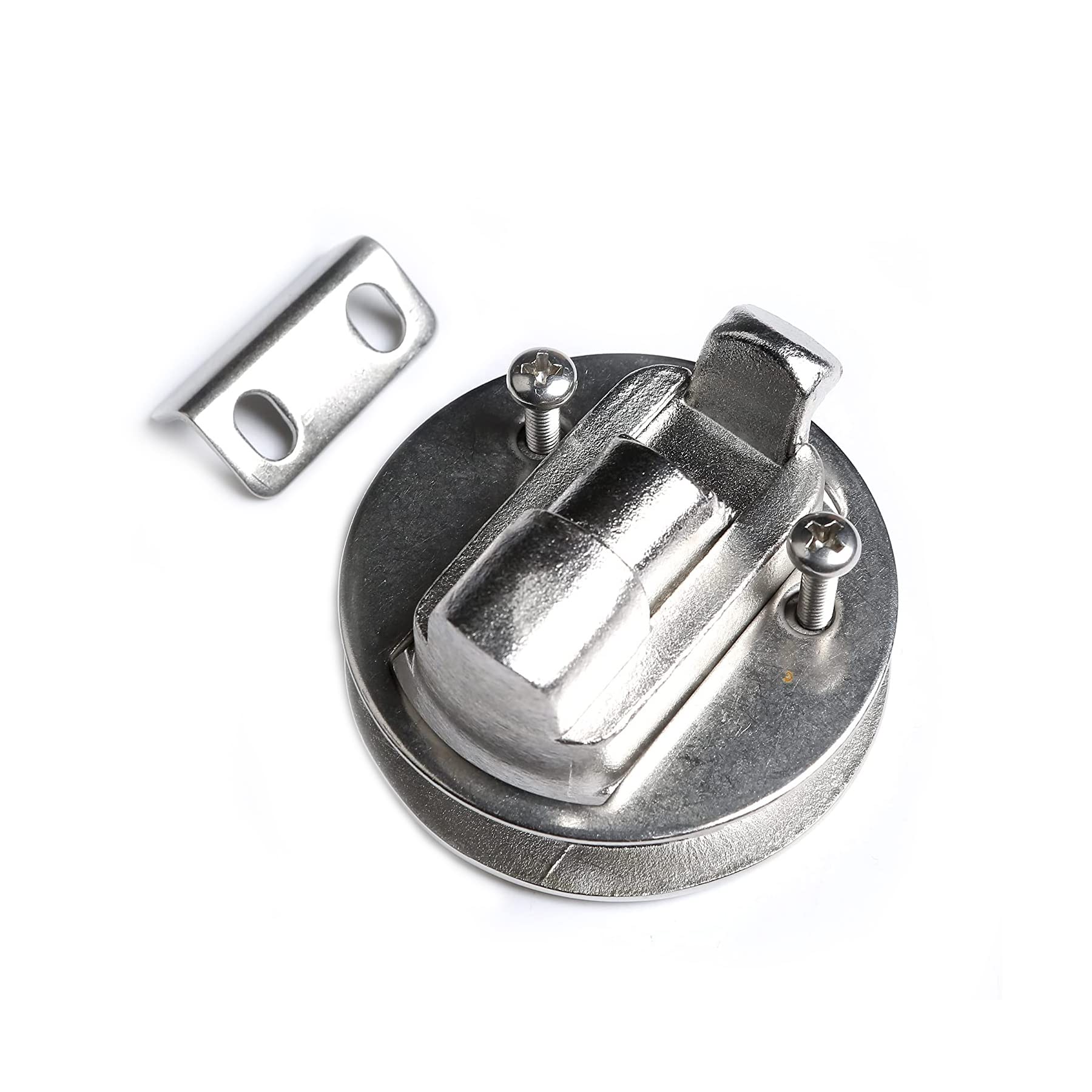 Snapklik.com : Marine Slam Latch Boat Flush Pull Latch 2" Stainless ...
