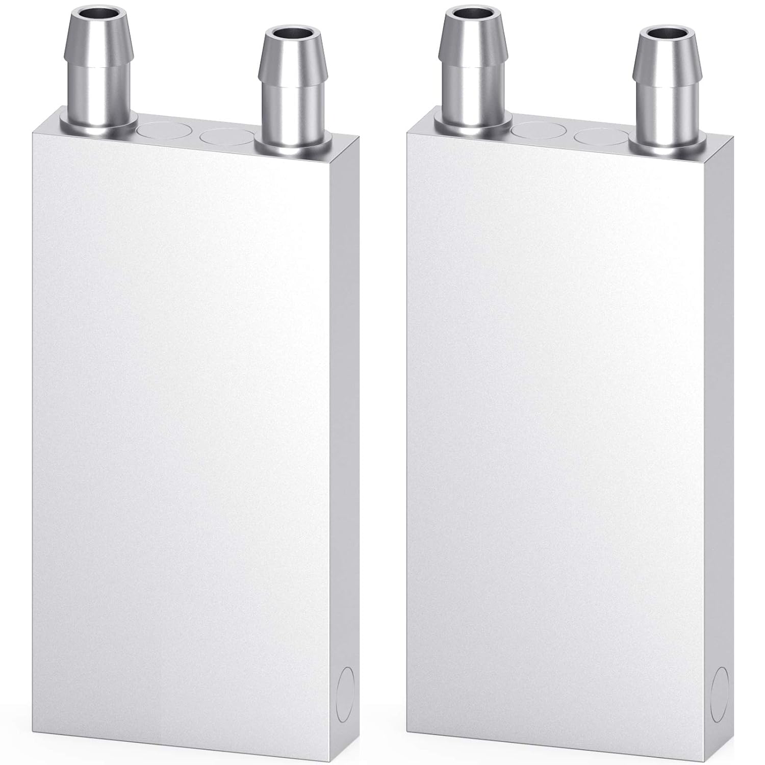 DIYhz Aluminum Water Cooling Block, Liquid Water Cooler Heat Sink ...