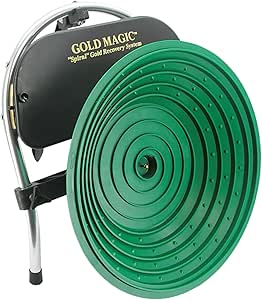 Amazon.com: Gold Magic 12-U Spiral Panning Machine : Patio, Lawn & Garden