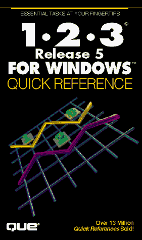 Amazon.co.jp: 1-2-3 Release 5 for Windows Quick Reference (Que Quick ...