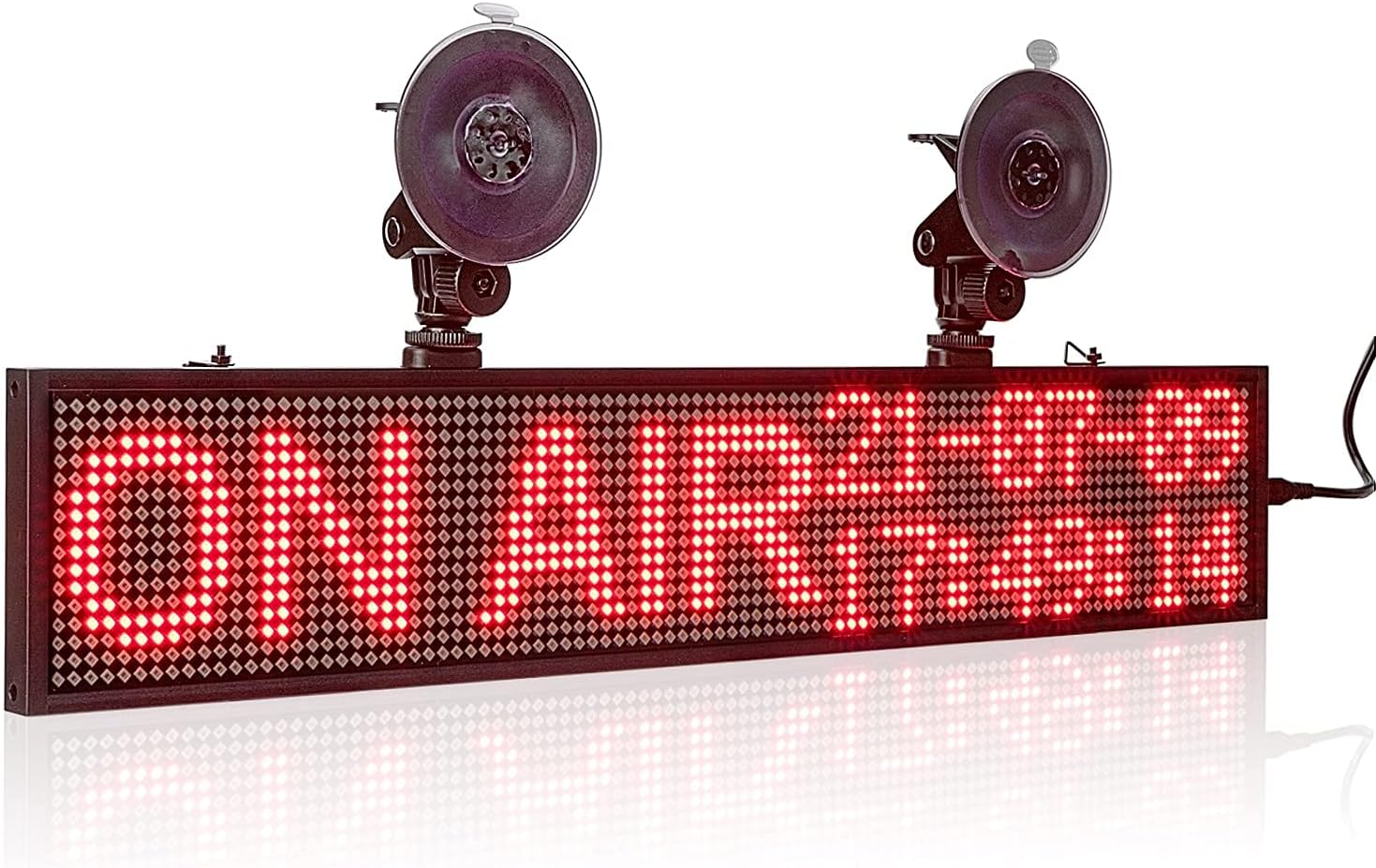 Leadleds Red Larger Sign P5mm SMD Led Car Rear Window Message Display ...