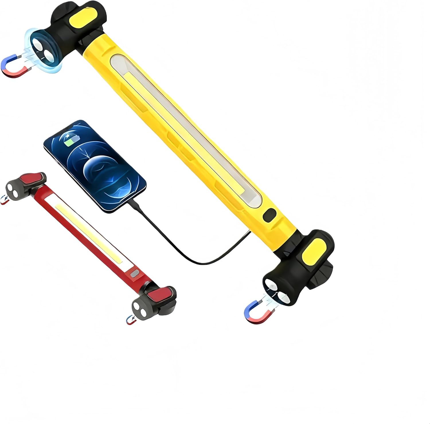 Amazon.com: Rechargeable Work Light, Magnetic 3000 Lumens LED Under ...