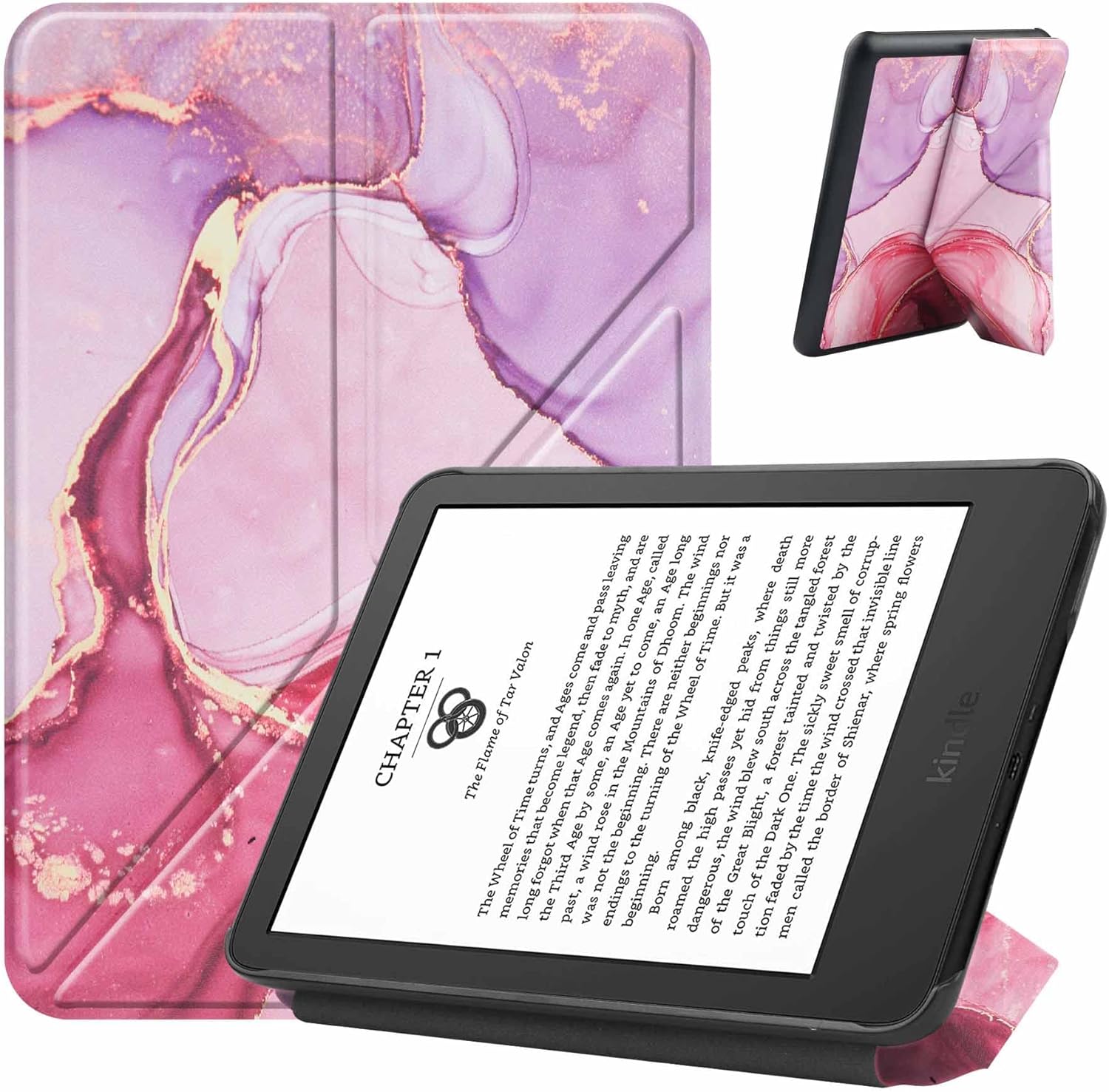 VOVIPO Case for Kindle 2022/2024 6 inch,Slim Fit Stand Cover with Auto ...