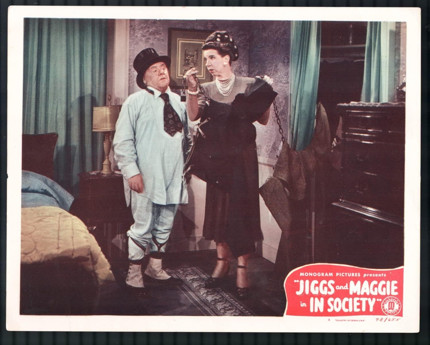 Amazon.com: MOVIE POSTER: Jiggs and Maggie in Society 11"x14" Lobby ...