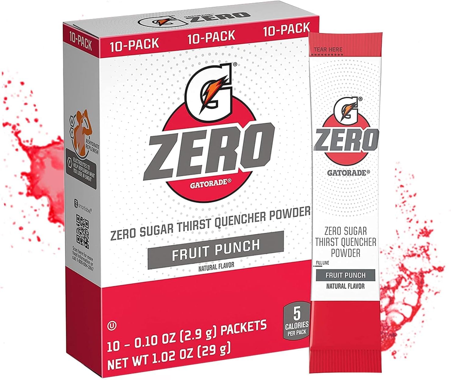 Amazon.com : The Gatorade Gatorade G Zero, Sugar Free Powder Sticks, 0 ...