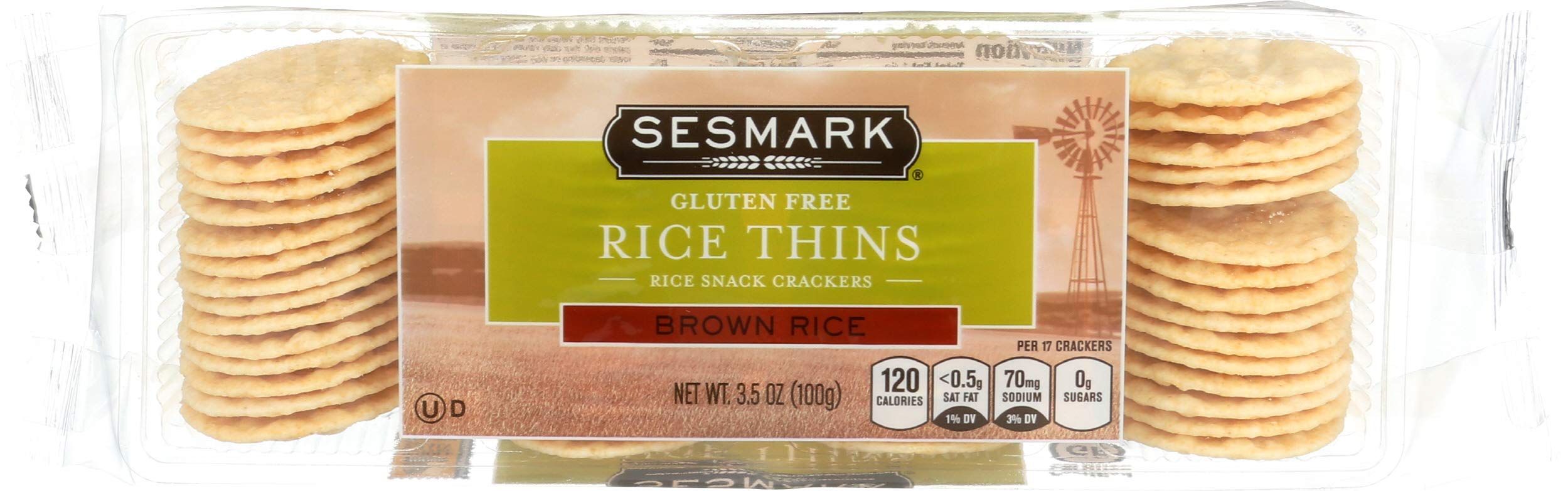 Amazon.com: SESMARK Brown Rice Thins, 3.5 OZ : Everything Else