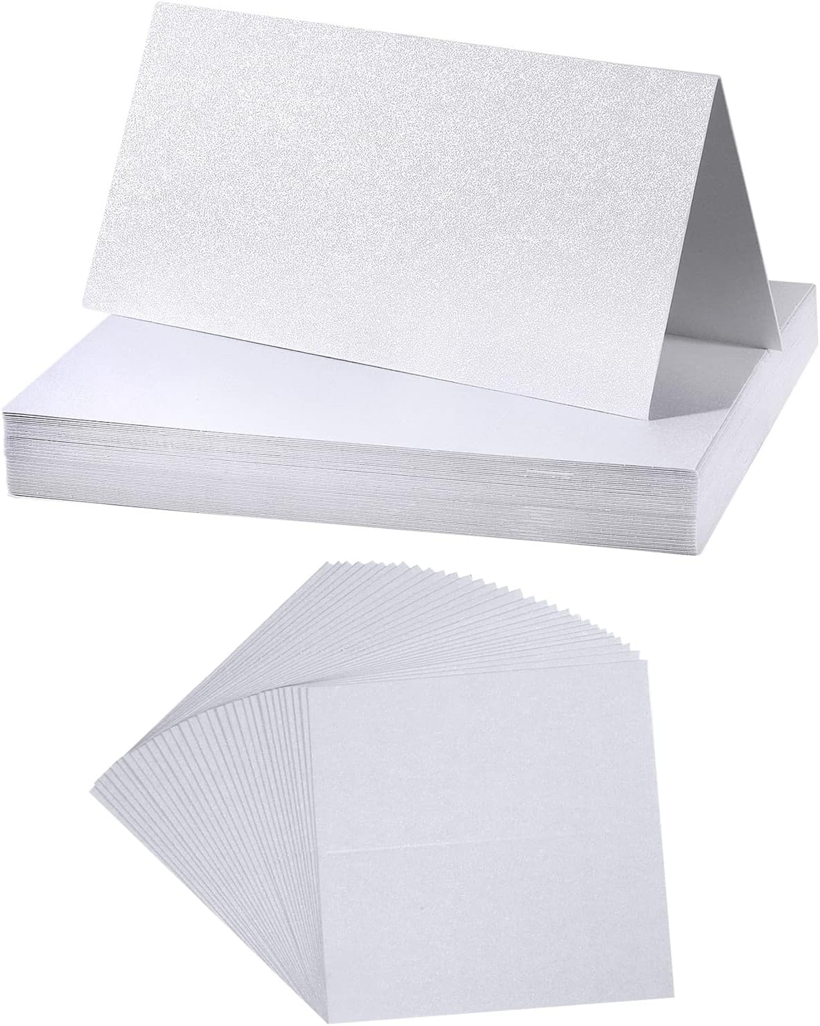 Extra Large Printable Name Badges Place Cards White Blank Pack of 100 ...