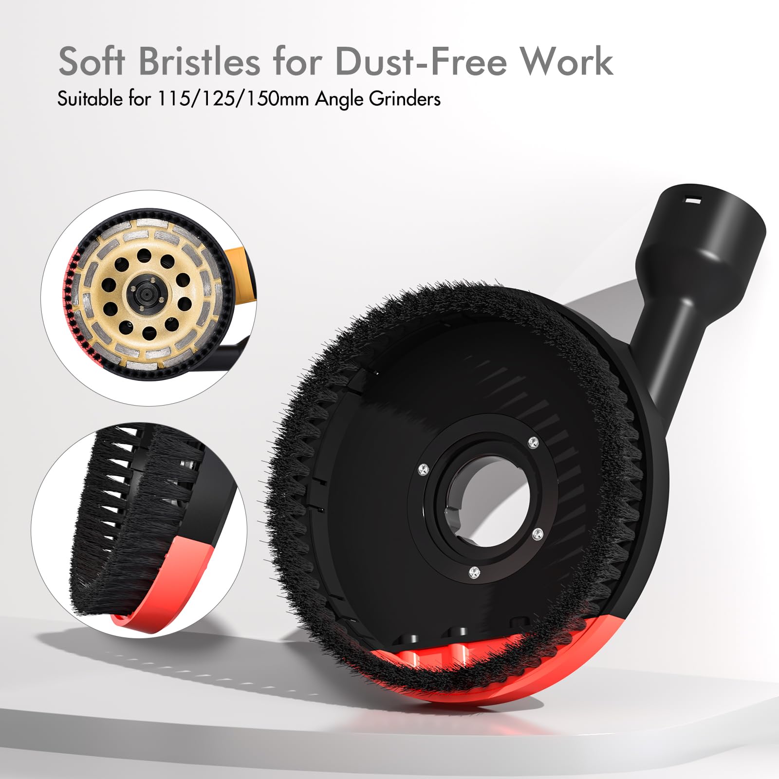 Snapklik.com : Hancaner Dust Shroud For Angle Grinder 5 Inch / 6 Inch ...