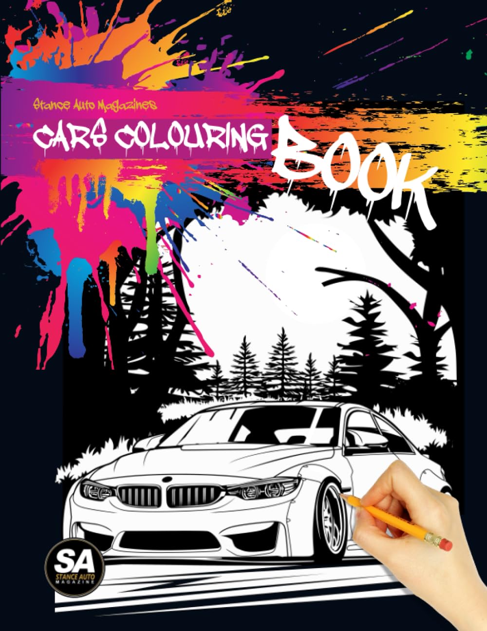 Cars Colouring Book: By Stance Auto Magazine (Stance Auto Magazine ...