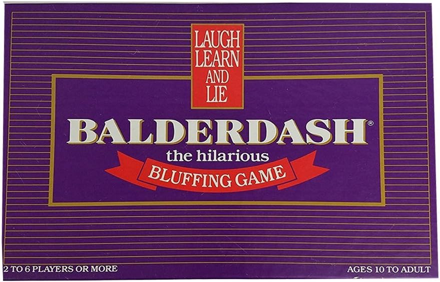 Amazon.com: Balderdash Board Game : Toys & Games