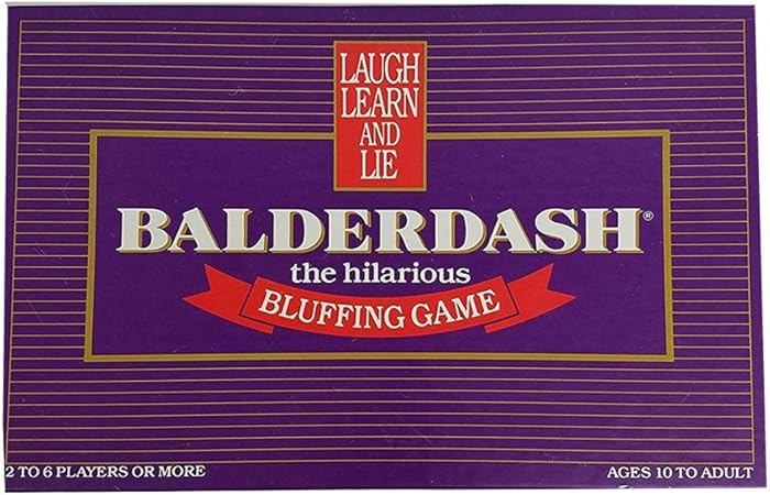 Amazon.com: Balderdash Board Game : Toys & Games