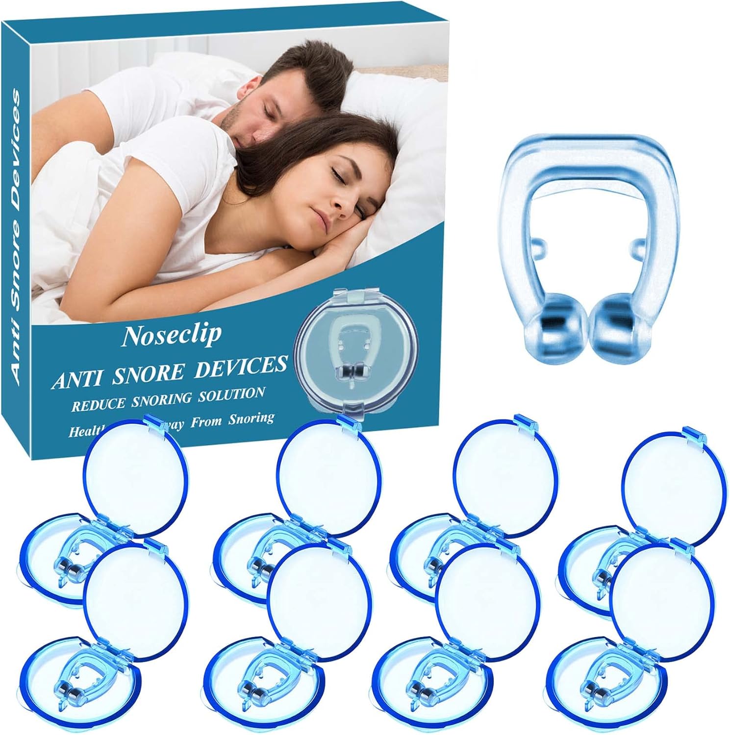 Amazon.com: Anti Snoring Devices, Magnetic Anti Snoring Nose Clip ...