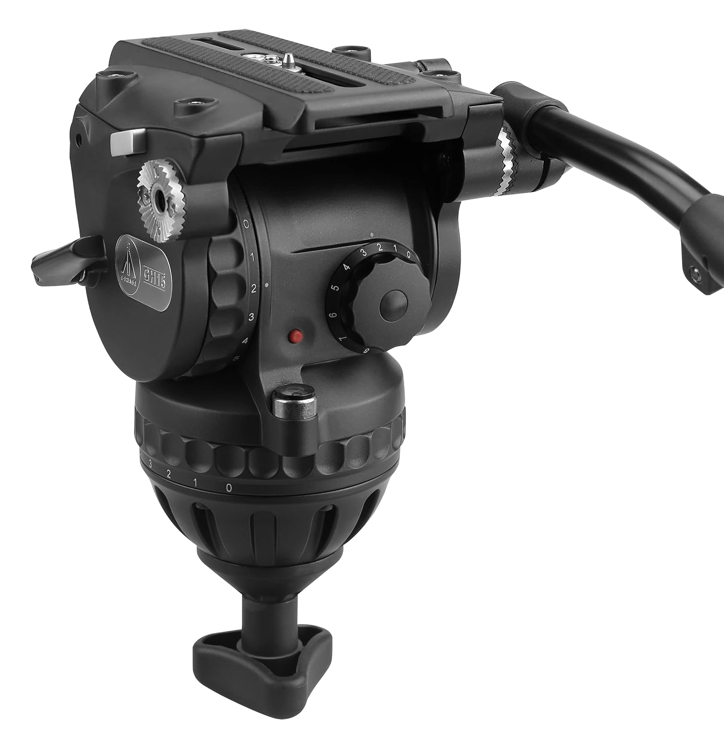 Buy E-Image GH15 100mm Pro Fluid Video Head (Black) Online at Low Price ...