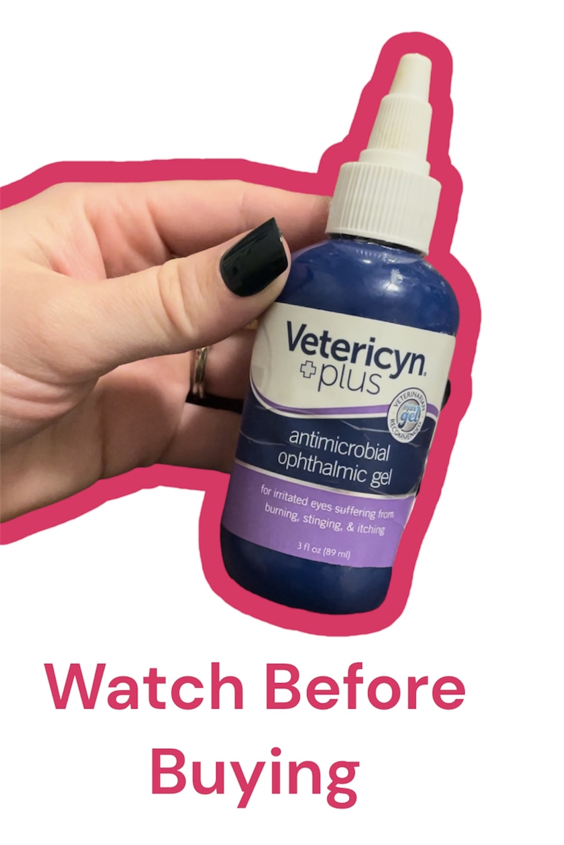 Watch Honest Review of Vetericyn Plus Ophthalmic Gel on Amazon Live