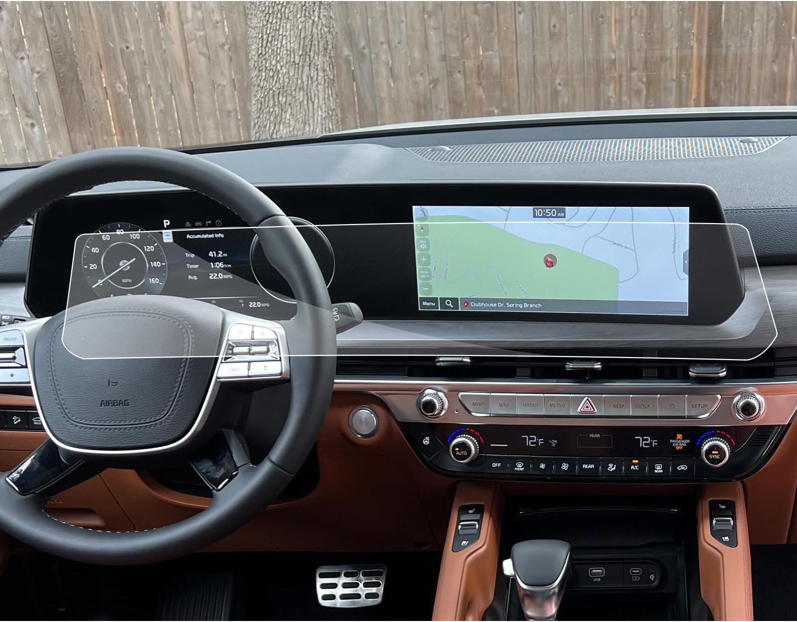 Amazon.com: SXCY for 2023 2024 Kia Telluride Screen Protector 12.3 Inch ...