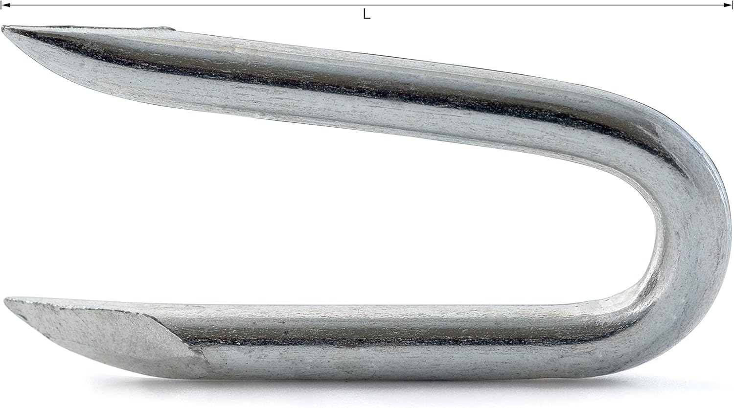 NCaan Galvanised Netting Staples 20mm x 250g — U Nails — Fencing ...