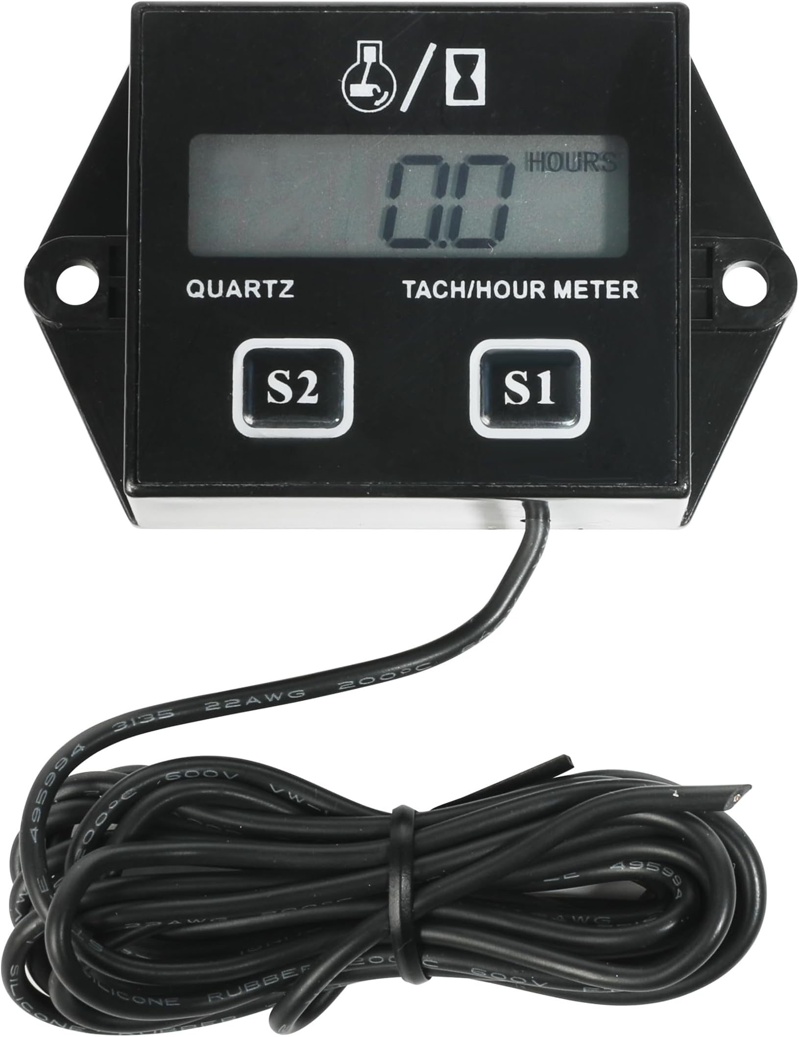 Amazon.com: UBOG Tachometer,Small Engine Tachometer,Car Accessories ...