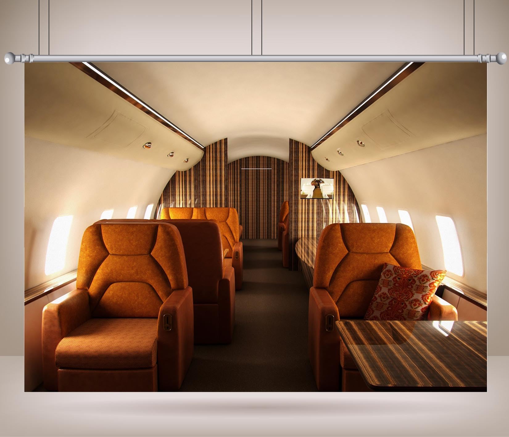 Travel Theme Party 7x5ft Airplane Backdrop - Airplane Window Cabin ...