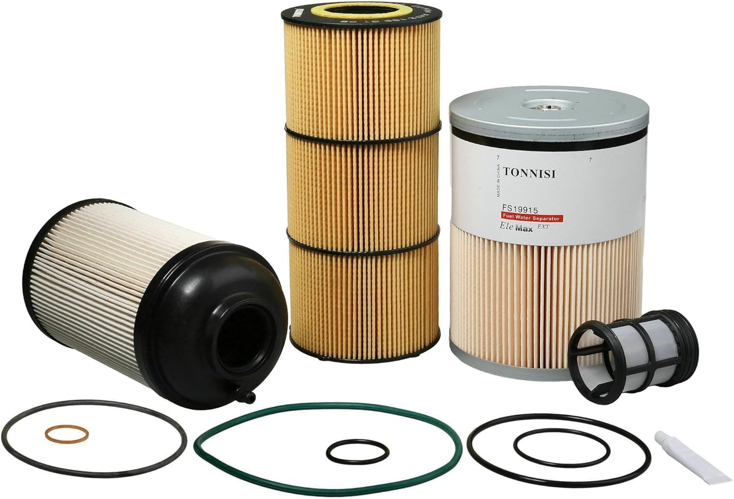 Amazon.com: MAHLE 100% OEM Original Genuine Fuel Filter Kit for ...